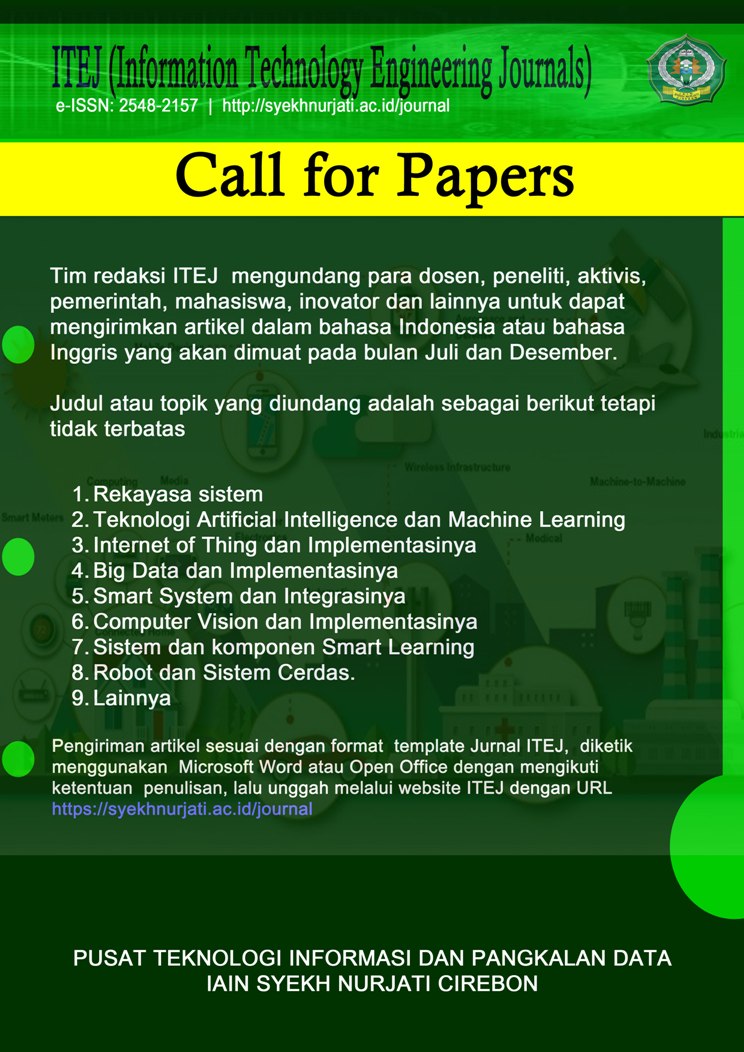 Call Papers | ITEJ (Information Technology Engineering Journals)